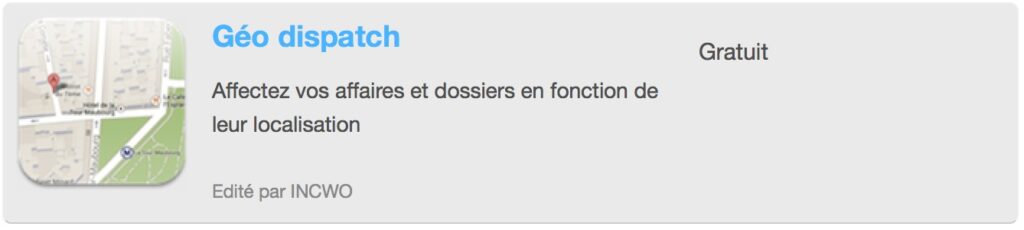 Dispatchez vos affaires aux commerciaux en fonction de leur secteur - incwo